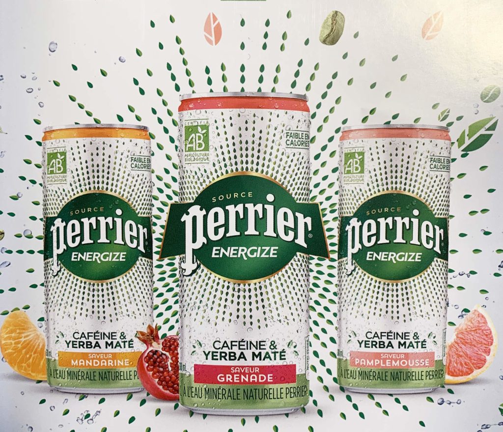 Perrier énergise les eaux aromatisées • GIE La Boîte Boisson