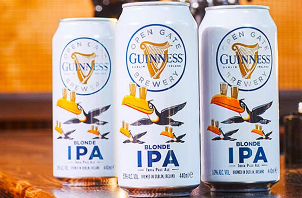 Une Guinness en robe blanche • GIE La Boîte Boisson