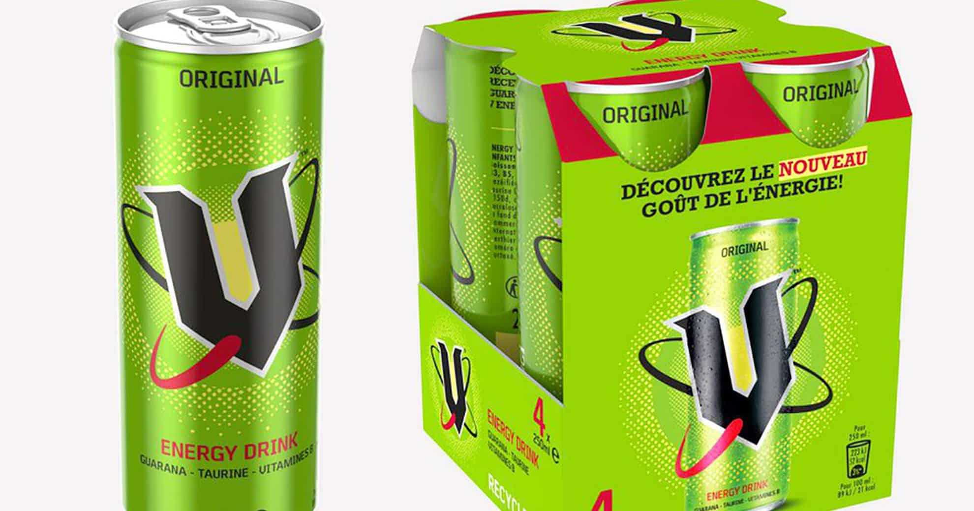 V Energy à l’assaut du rayon energy-drinks • GIE La Boîte Boisson