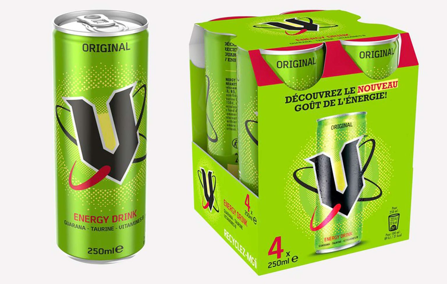 V Energy à l’assaut du rayon energy-drinks • GIE La Boîte Boisson