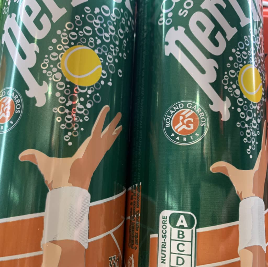 Balle de match pour Perrier • GIE La Boîte Boisson