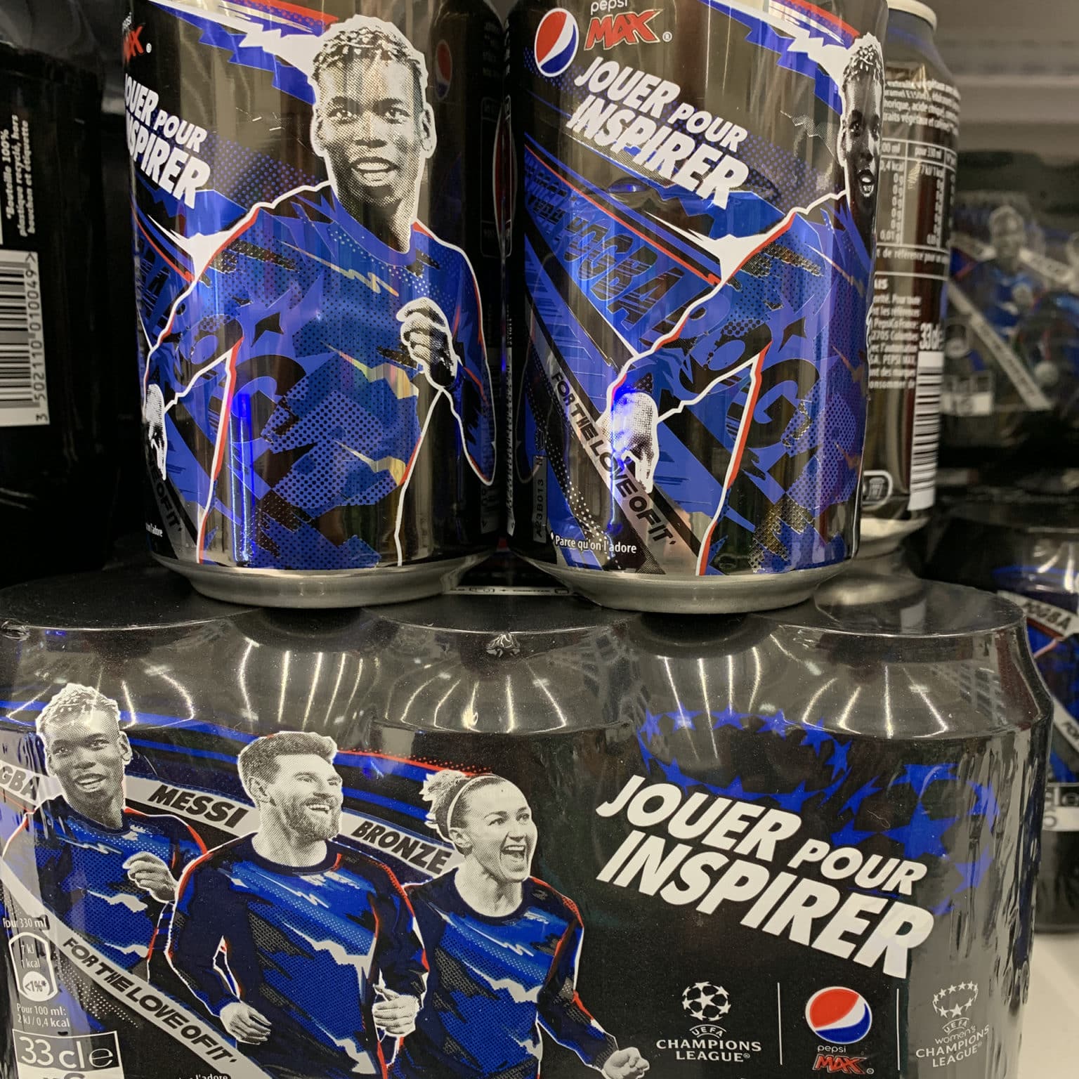 Série limitée : Pepsi dribble Coca • GIE La Boîte Boisson