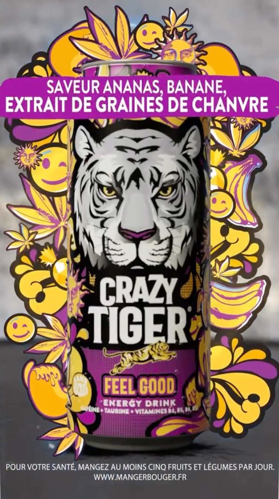 Crazy Tiger en mode feel good • GIE La Boîte Boisson