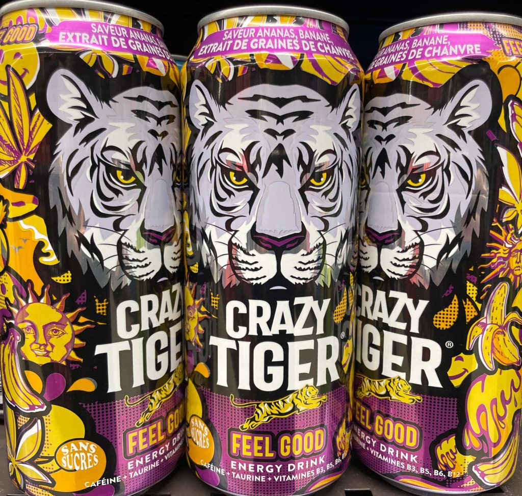 Crazy Tiger en mode feel good • GIE La Boîte Boisson