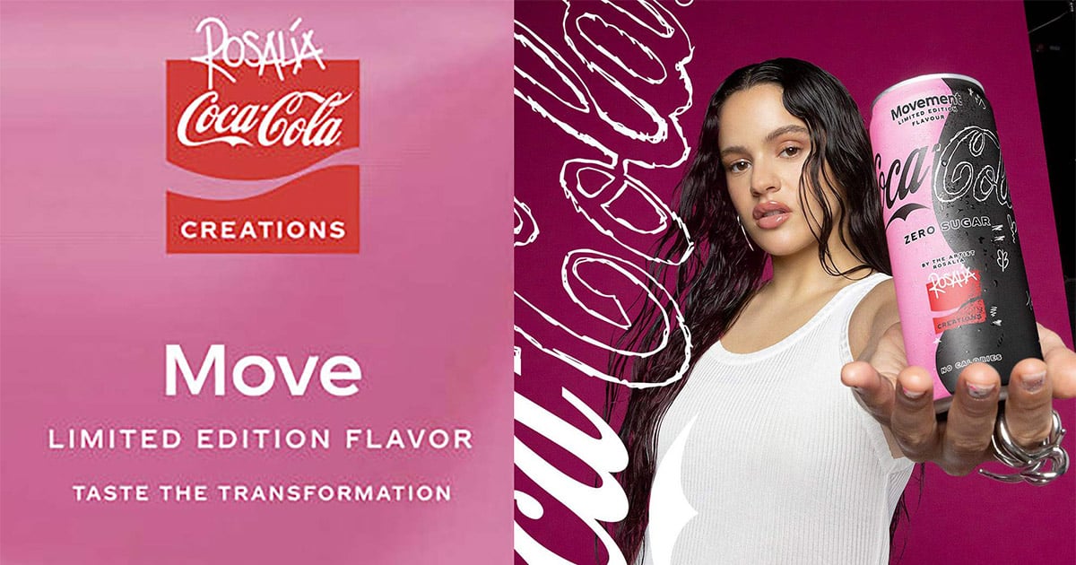 Coca-Cola Créations x Rosalia • GIE La Boîte Boisson